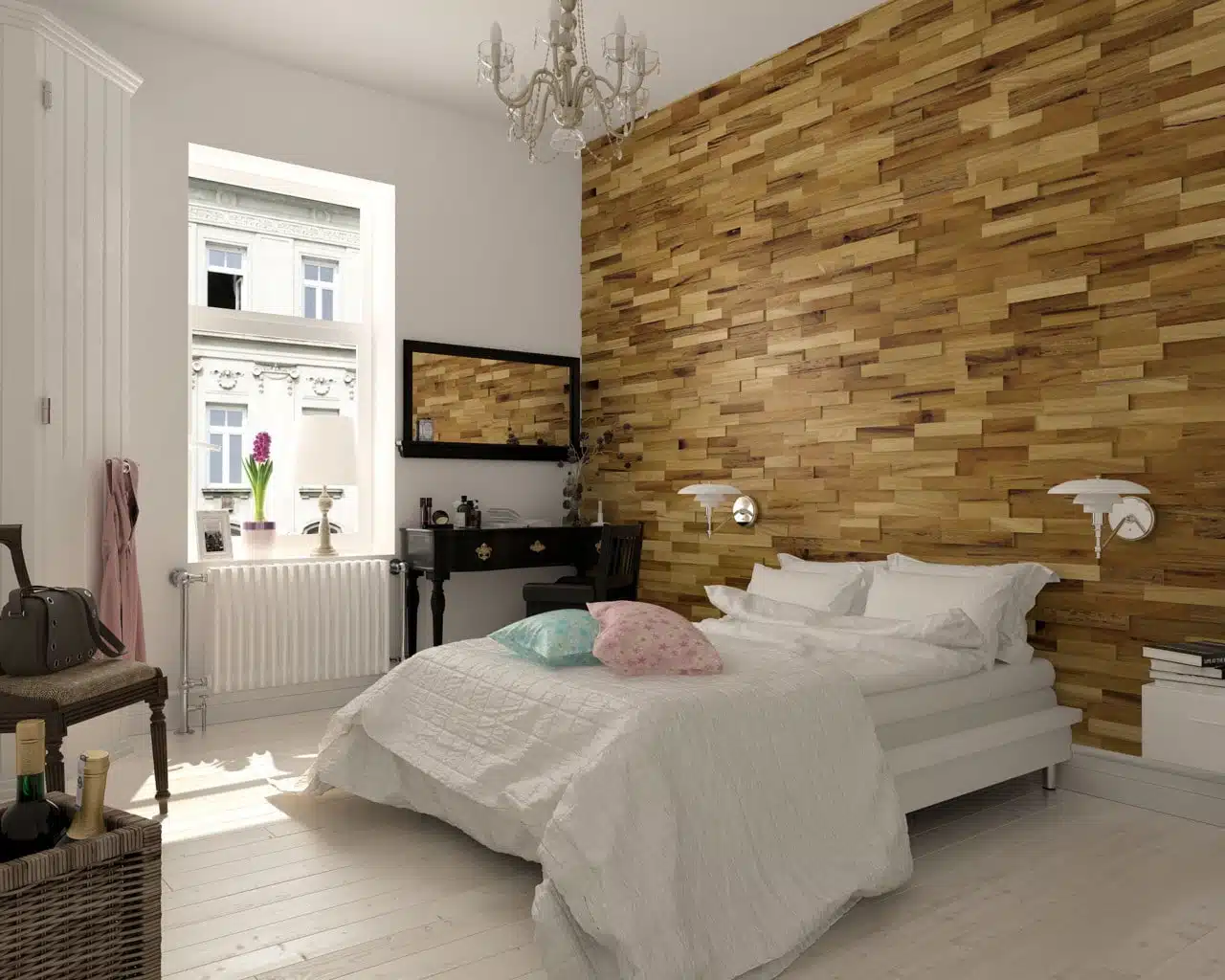 Vietnam Acacia Wood Panels-AC01 Gallery - Wall Decor 3D