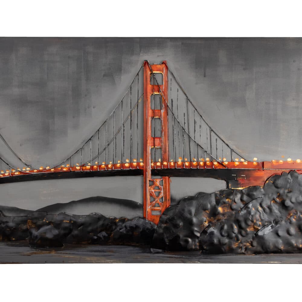 3D Metal Wall Art - 100% Hand Crafted - Metal Wall Decor