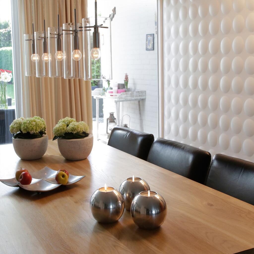 Wall Paneling using MDF Wood Paneling - Cloe Design