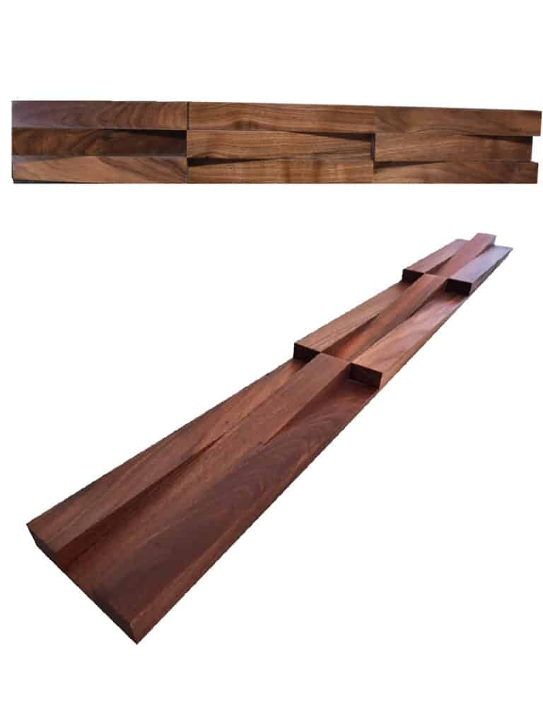 Wood Paneling: Elevate Your Walls with Real Solid Walnut Panels