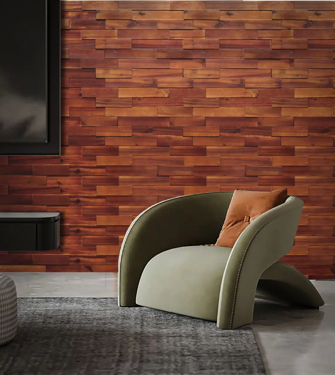 Wood Paneling - Wood Wall Paneling - Real Wood Paneling - Walnut