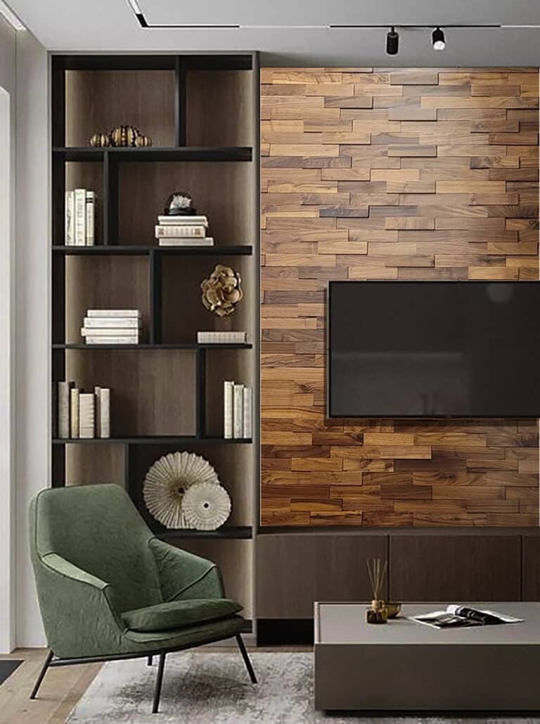 Acoustic Wood Slat Veneer - Wood Slat for Walls and Ceilings