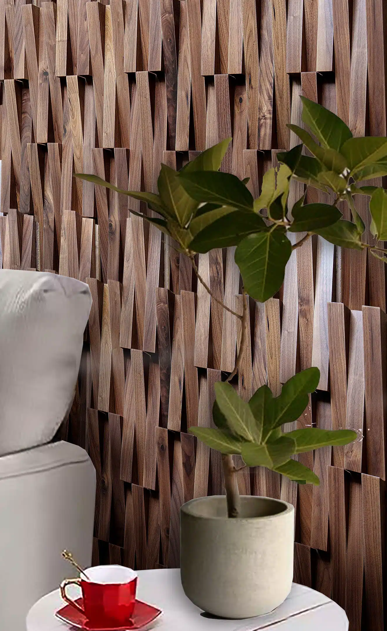 Wood Paneling - Wood Wall Paneling - Real Wood Paneling - Walnut