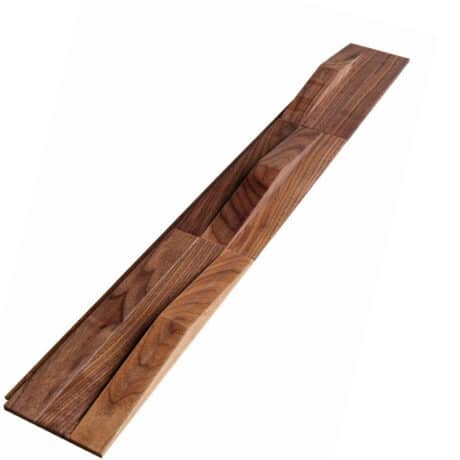 Wood Wall Paneling - Wood Wall Panels - Walnut Real Wood Paneling